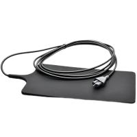 China ESU Accessories Reusable 2pin Silicon Patient Plate Negative Return Electrode for sale