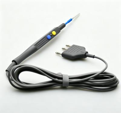 China Reusable ESU Accessories 2.75 Meter ESU Pencil Surgical Electrode Accessories for sale