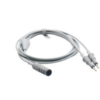 China ESU Accessories Reusable Silicone Universal Bipolar Cable for Bipolar Forceps US for sale