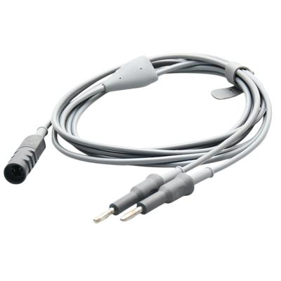 China OEM / ODM Bipolar Forceps Cable CE Certified Bipolar Cautery Cord for sale