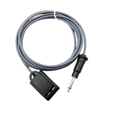 China 3m Patient Plate Cable Black Electrosurgical Cable REM Plate for sale
