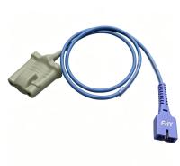 China DB7 Pin Adult SpO2 Probe Silicone Soft Tip SpO2 Sensor Probe for sale