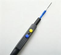 China CE Certified Reusable Electrosurgical Pencil Black Electrosurgical Control Pencil for sale