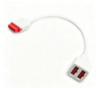 China OEM / ODM GE Blood Pressure Cable 0.35 Meter Transducer Adapter Cables for sale