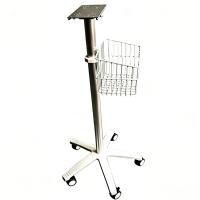 China Aluminum Alloy Medical Trolley Cart OEM / ODM Patient Monitor Stand for sale