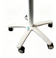 China Aluminum Alloy Medical Trolley Cart OEM / ODM Patient Monitor Stand for sale