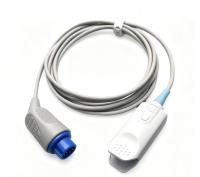China Adult Reusable SpO2 Sensor 10 Pin Finger Clip SpO2 Sensor Compatible For Biocare IM12 / IM15 for sale