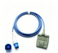 China 8 Pin Medical Spo2 Sensor OEM / ODM Adult Reusable Sensor Compatible With Sunmind KP-930 for sale