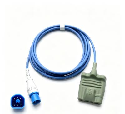 China 8 Pin Medical Spo2 Sensor OEM / ODM Adult Reusable Sensor Compatible With Sunmind KP-930 for sale