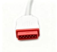 China Medical GE IBP Cable 3.3 Meter IBP Cable 11 Pin For Abbott Connector for sale