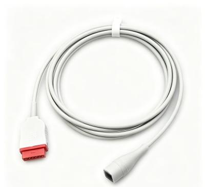 China Medical GE IBP Cable 3.3 Meter IBP Cable 11 Pin For Abbott Connector for sale