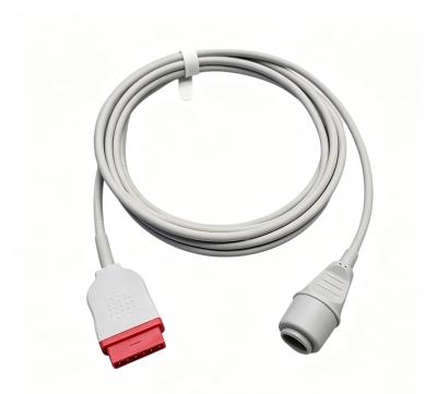 China TPU IBP Transducer Cable Medical Grade Blood Pressure Cable Edward Compatible for sale