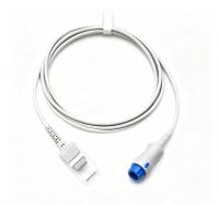 China 2.4m Reusable SPO2 Sensor 7 Pin To DB9 Pin SPO2 Sensor Extension Cable Compatible With Mindray T5 T8 for sale