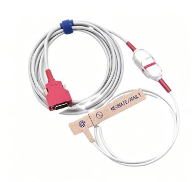China Medical Disposable SpO2 Sensor Adult Neonate Patient Monitor SpO2 Sensor RD SET Compatible for sale