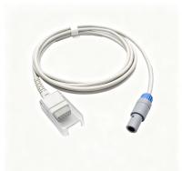 China White Mindray SpO2 Extension Cable TPU SpO2 Adapter Cable 6 Pin for sale