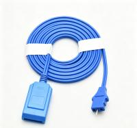 China Disposable ESU Accessories PVC Patient Plate Cable 3m Compliance With ISO 13485 CE for sale