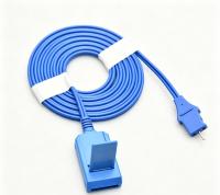 China Disposable ESU Accessories PVC Patient Plate Cable 3m Compliance With ISO 13485 CE for sale