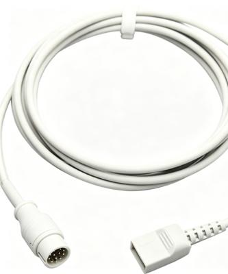 China CE Certified IBP Transducer Cable Reusable 12 Pin Cable Comen Compatible for sale