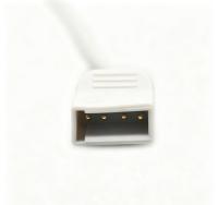 China OEM / ODM Pressure Transducer Cable CE Certified 12 Pin Cable Compatible With Comen for sale