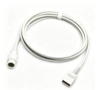 China OEM / ODM Pressure Transducer Cable CE Certified 12 Pin Cable Compatible With Comen for sale