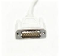 China IEC ECG Cables And Leadwires DB15 Nihon Kohden ECG Cable 10 Leads For Nihon Kohden for sale