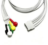 China AHA ECG Cables And Leadwires 16 Pin ECG Machine Cable Compatible With BLT H300 for sale