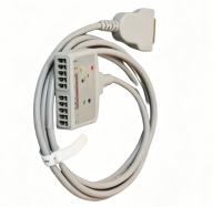 China CE Certificated EKG Trunk Cable 2.4m EKG Machine Cable 10 Lead For GE Mac 500 for sale