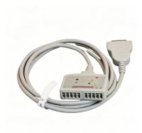 China CE Certificated EKG Trunk Cable 2.4m EKG Machine Cable 10 Lead For GE Mac 500 for sale