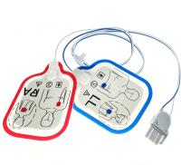 China Disposable Defibrillator Electrode Pads 105*155mm AED Electrodes Compatible With D1 / D2 / D3 / D5 / D6 for sale