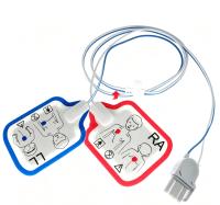 China Disposable Defibrillator Electrode Pads 105*155mm AED Electrodes Compatible With D1 / D2 / D3 / D5 / D6 for sale