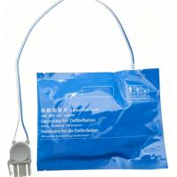 China Disposable Defibrillator Electrode Pads 105*155mm AED Electrodes Compatible With D1 / D2 / D3 / D5 / D6 for sale