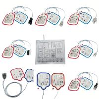 China Adult / Child Defibrillation Electrodes Disposable Nihon Kohden Defibrillator Pads for sale