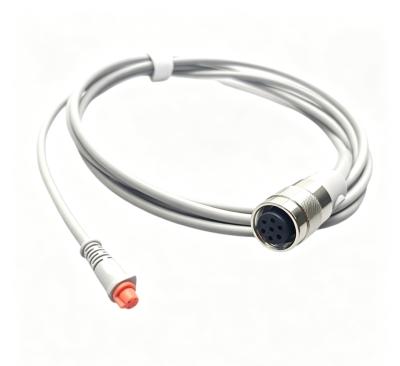 China ISO Certified Ventilator Accessories 1016 Flow Sensor Cable 2m Compatible With Fabian HFO Acutronic for sale