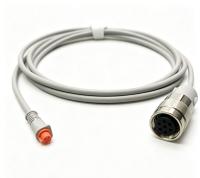 China ISO Certified Ventilator Accessories 1016 Flow Sensor Cable 2m Compatible With Fabian HFO Acutronic for sale