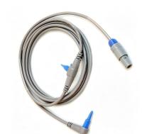 China CE Certified Ventilator Accessories Medical Humidifier Temperature Probe 2.1m For Breathing Circuits for sale