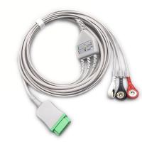 China 11 Pin GE ECG Cables AHA / IEC ECG Cable 3 Lead 3.2m Compatible GE Marquette Dash2500 B30 Solar8000 for sale