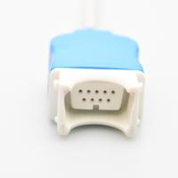 China Compatible Nihon Kohden Monitor SpO2 Cable 14-Pin to DB9 Pin Female SpO2 Cable for sale