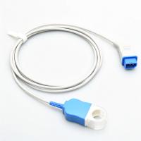China Compatible Nihon Kohden Monitor SpO2 Cable 14-Pin to DB9 Pin Female SpO2 Cable for sale