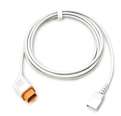 China Class II Esophageal Medical Temperature Probe Ozone Disinfecting PU White for sale
