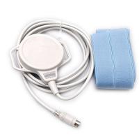 China FHY Bionet FC700 Compatible US TOCO Fetal Transducer Probe White 6-Pin 2.5m TPU Cable for sale