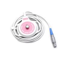 China FHY Biolight 4 Pin Fetal Transducer US Probe White 2.5m Medical TPU Cable Monitor for sale