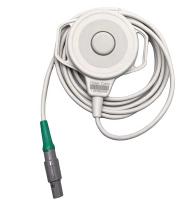 China FHY Edan F2 F3 F6 F9 Compatible TOCO Fetal Transducer Probe White 2.5m TPU Cable for sale
