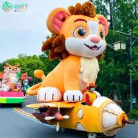China Custom 3D Waterproof Nylon Inflatable Models 2-8 Meter Size Range with LED Lighting for Outdoor Parks for sale