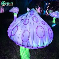 China Customizable Detachable Mushroom Lanterns 150-240CM with LED Lighting for Amusement Parks and Events for sale
