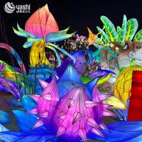 China Chinese Festival Silk Zigong Lantern 100-500CM Customizable LED Outdoor Decoration with Waterproof Design for sale