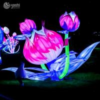 China Handmade Artificial Flower Lantern - Perfect for Outdoor and Garden Decoration for sale