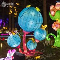 China Handmade Artificial Flower Lantern - Perfect for Outdoor and Garden Decoration for sale