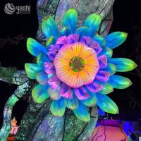 China Artificial Exotic Flower Lantern - Perfect for Outdoor, Festival, and Party Decoration for sale