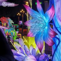 China Artificial Exotic Flower Lantern - Perfect for Outdoor, Festival, and Party Decoration for sale