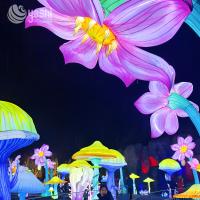 China Artificial Luminous Flower Led Garden Ornaments Vibrant Colors Customizable for sale
